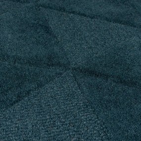 Kusový koberec Moderno Shard Teal, 120x170, modrá, chodba / predsieň, Flair Rugs