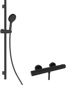 kielle EcoSpare sprchový set 130 mm matná černá / Sprchový set / Termo
