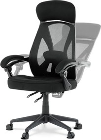 Ergonomická kancelářská židle VIGELTI - černá síťovina