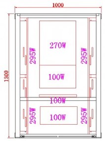 RAKOUSKÝ produkt - Infrasauna CARBON 1  (F10100) 130x100x195