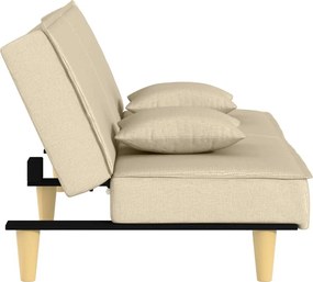 vidaXL Rozkládací pohovka textil [351904] Barva: světle šedá