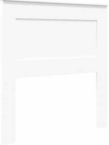 Rám postele se zásuvkou Bílá 75 x 190 cm Inženýrské dřevo 3410214