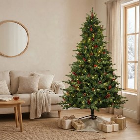 Smrk Zdobený 300 LED 150 cm