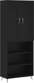 vidaXL Skříň highboard 69,5 x 34 x 180 cm kompozitní dřevo [3200042] Barva: Betonová šedá