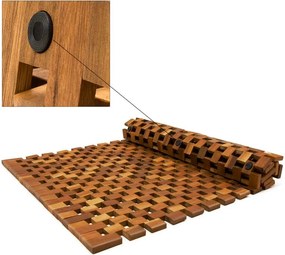 Deuba Koupelnová podložka - 80x50 cm - akát