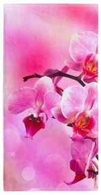 Osuška Orchidej (Velikost osušky: 70x140cm)