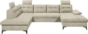 XXXLutz SEDACÍ SOUPRAVA, textil, béžová MID.YOU - Sedací soupravy - 002220053714