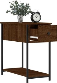 vidaXL Noční stolek 30 x 60 x 60 cm kompozitní dřevo [826061] Barva: hnědý dub