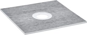 Sada sprchového obrubníku, 914 × 914 mm Souprava sprchové vaničky se 160 mm