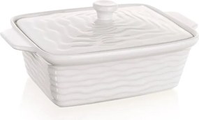 Forma zapékací obdélníková s víkem CULINARIA White 28 x 18 cm