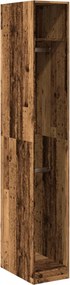 Šatní skříň old wood 30 x 50 x 200 cm kompozitní dřevo 3307781