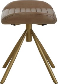 Šedá kožená podnožka Buffalo – Premier Housewares
