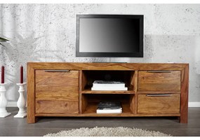 Massive home | TV stolek Makassar Lagos 135 cm masiv Sheesham