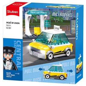 Sluban Metropolis M38-B1260A Žlutý taxík