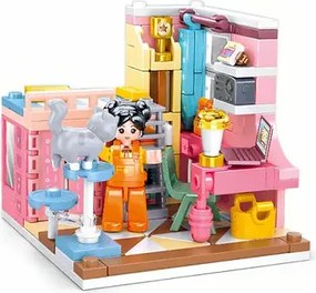 Sluban Girls Dream Mini Handcraft M38-B1016D Ložnice / LEGO - kompatib
