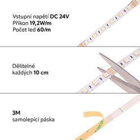 T-LED 24V RGBW4v1-CW 19,2W vnitřní LED pásek záruka 3 roky Varianta: 24V RGBW4v1-CW 19,2W vnitřní LED pásek záruka 3 roky