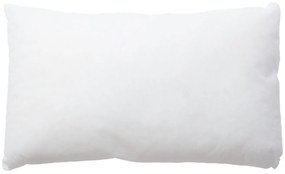 OnaDnes -20% Bílá polyesterová výplň do polštáře Kave Home Fluff 30 x 50 cm