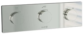 Kludi Tronic - Termostatická baterie pod omítku, pro 2 spotřebiče, chrom 3830005-00