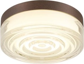 LA 1010211 CYFT WAVE XL Přisazené nástěnné a stropní svítidlo, 2700/3000/4000 K, 15 W, PHASE, 105°, IP65 černá / čirá - BIG WHITE (SLV)