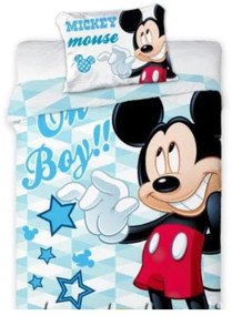 Svetmimi Dětské povlečení Mickey Mouse 135 x 100 cm