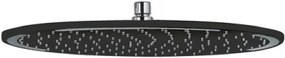 Kludi A-QA hlavová sprcha 30x30 cm kulatý chrom-černá 6433087-00