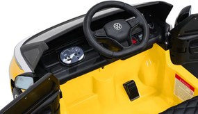 Elektrické autíčko Volkswagen ID BUZZ žluté