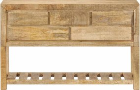 Příborník 120 x 30 x 75 cm masivní mangovníkové dřevo 247479