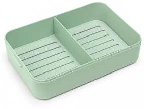 Brabantia MAKE&TAKE LARGE Obědový box Bento 25,5x16,7x6,2 cm - nefritově zelená