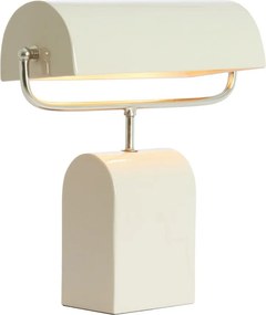 Krémová kovová stolní lampa (výška 38 cm) Cardona – Light &amp; Living