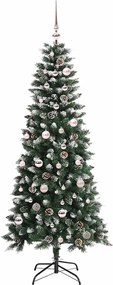 Umělý vánoční stromeček Zelená 150 cm PVC, plast a ocel 3395810
