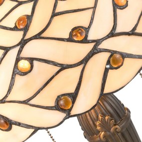 Stolní lampa Tiffany Joana – 30x50 cm