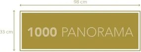 Clementoni Panoramatické PUZZLE Bíglové / 1000 dílků / od 10 let