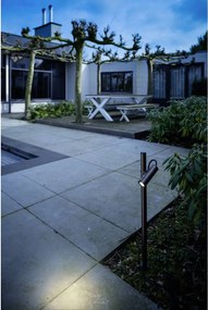 LA 1007868 HELIA SLIM Pole Single LED, venkovní stojací lampa, černá IP65 3000K - BIG WHITE (SLV)