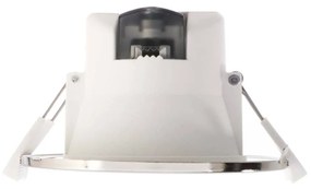 Zapuštěné světlo LED Acrux 68, bílé, Ø 9,5 cm