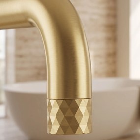 Rea, Volně stojící baterie Rea Lungo Diamond Brush Gold, REA-B2246