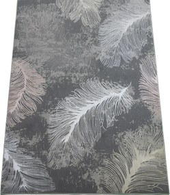 BE Koberec Allianz 6304 GREY - šedý obdélníkový Rozměr: 200x290 cm