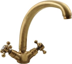 Sapho Reitano Rubinetteria Antea - Dřezová baterie, bronz 3116
