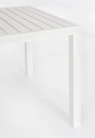 BIZZOTTO zahradní stůl HILDE 150x80 cm bílý 0663444