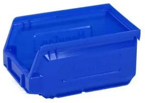Plastový box Manutan Expert 8,3 x 10,3 x 16,5 cm, modrý