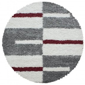 Ayyildiz Kusový koberec GALA 2505, Červená Rozměr koberce: 160 cm KRUH