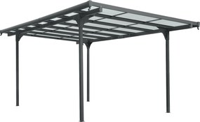 LANIT PLAST, s.r.o. hliníková pergola LANITPLAST ALU 53 antracit + bronz PC LG4121