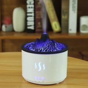 Aroma difuzér RDF3 ve tvaru sopky - 500 ml - bílý