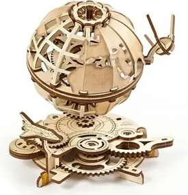 Ugears 3D dřevěné mechanické puzzle Globus / od 14 let / 184 dílků / O