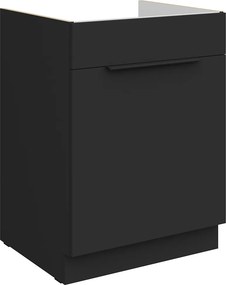 ARIA cc | dolní skříňka 60 ZL 1S dřezová | 60 cm | PREMIUM BOX | černá