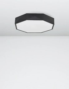 LED stropní svítidlo Eben 40 černé