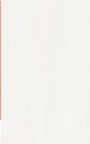 vidaXL Noční stolek 40 x 31 x 35,5 cm masivní borové dřevo [836137] Barva: Bílá