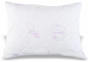 Polštář prošívaný antialergický Lavender EMI 1+1 ZDARMA: Polštář 70x50 cm