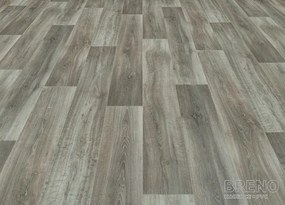 Breno PVC XTREME Lime Oak 976M – tmavě šedé dřevo, šíře 400 cm
