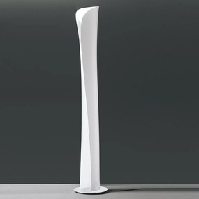 Artemide 1361020A Cadmo, designová stojací lampa s bílou vnější a bílou vnitřní úpravou se stmívačem, 44W + 10W LED 3000K, výška: 174 cm