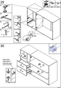 Jurek Komoda velká LORIN R7 Kombinace barev: KAŠMÍR + MOŘSKÁ MODRÁ
